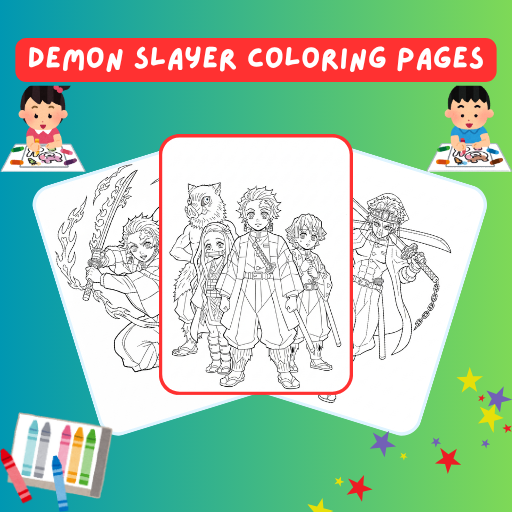 18 Demon Slayer Coloring Pages | Free PDF Printables