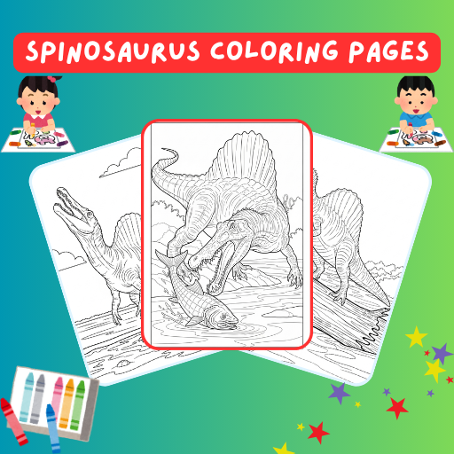 26 Spinosaurus Coloring Pages | Free Printable at YoloColoring