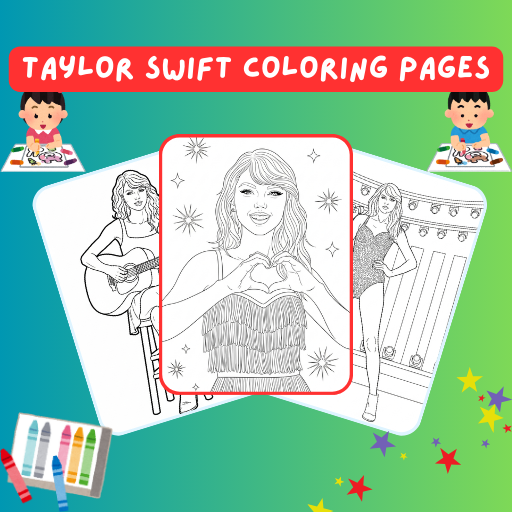 30 Taylor Swift Coloring Pages | Free PDF Printables
