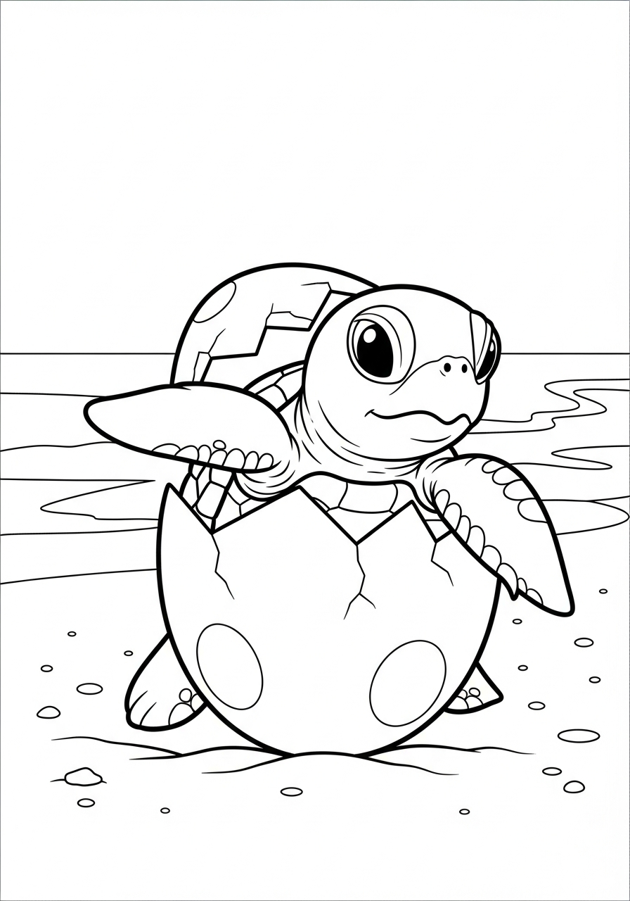31 Sea Turtle Coloring Pages | Free PDF Printables