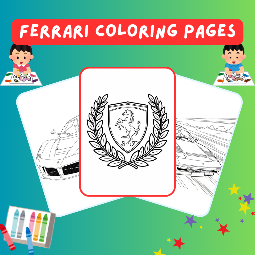 33 Ferrari Coloring Pages | Free Printables for All Ages