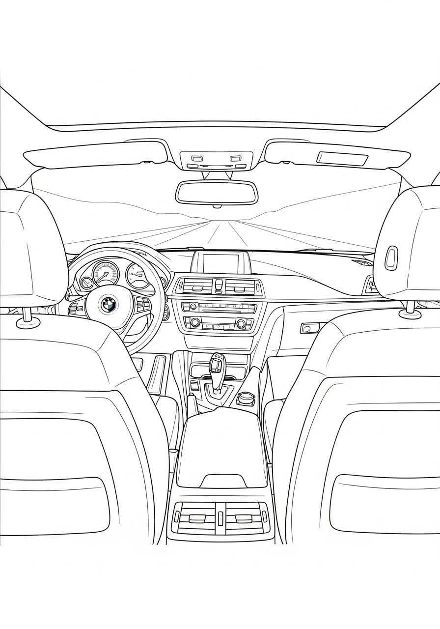 34 BMW Coloring Pages | Free PDF Printables
