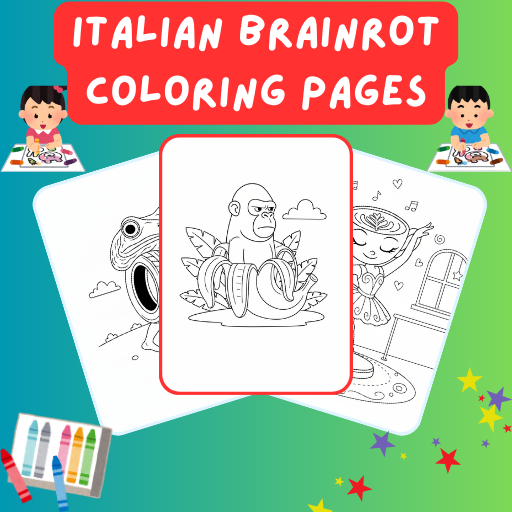 21 Italian Brainrot Coloring Pages | Free PDF Printables