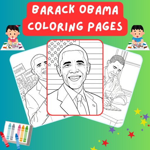 29 Barack Obama Coloring Pages | Free Printables