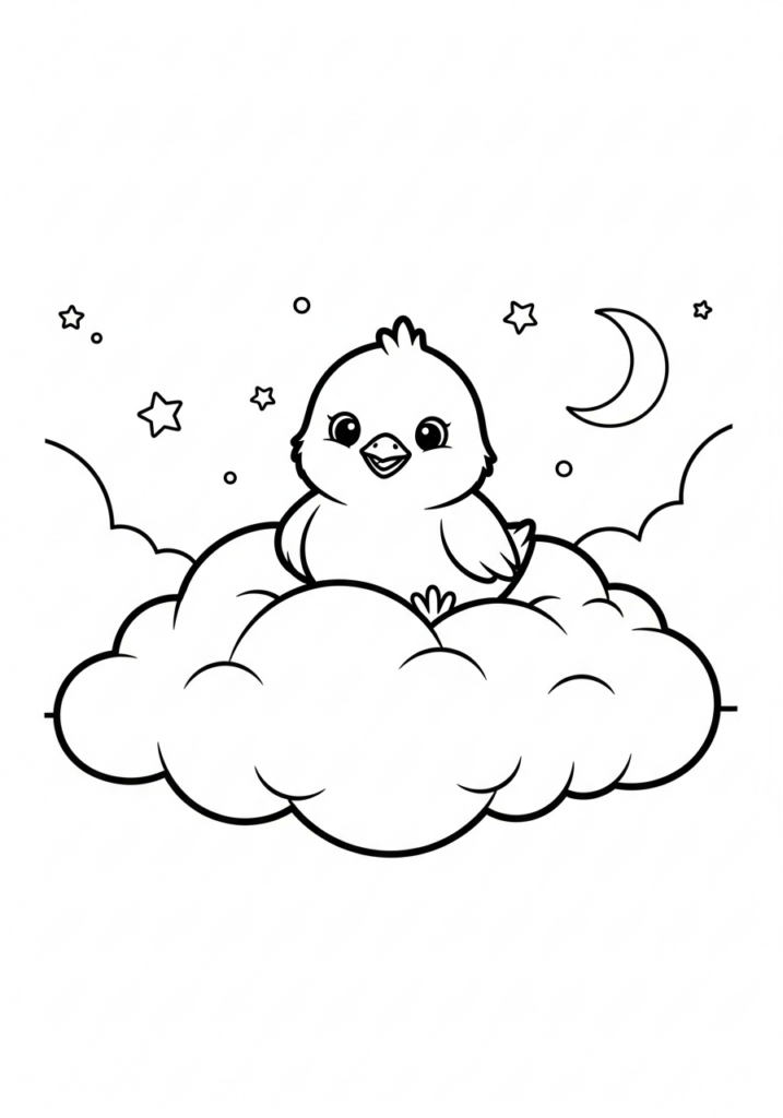 30 Baby Chick Coloring Pages | Cute & Free Designs for Kids